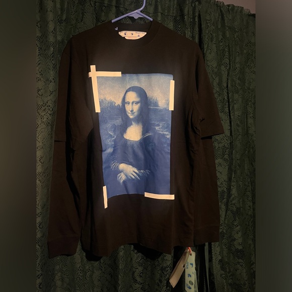 Off-White | Shirts | 23 Offwhite Mona Lisa Layered Long Sleeve | Poshmark